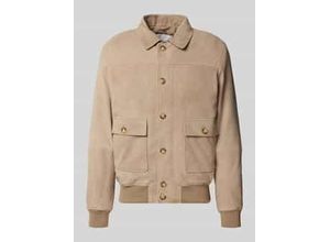 8716172413952 - Bomberjacke mit Umlegekragen und Pattentaschen