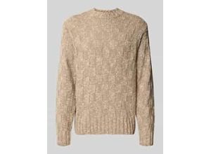 4068584308710 - Strickpullover mit gerippten Abschlüssen Modell KYLOE