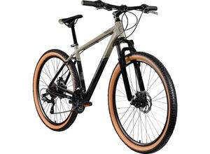 4250845959575 - Toxic 275 Zoll Mountainbike Hardtail 165 - 190 cm MTB für Damen und Herren schwarz beige 46 cm 4250845959575 - Toxic 275 Zoll Mountainbike Hardtail 165 - 190 cm MTB für Damen und Herren schwarz beige 46 cm