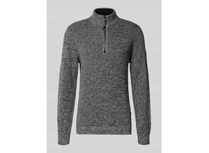 4063366119713 - Slim Fit Troyer mit Reißverschluss Modell Mouline 4063366119713 - Slim Fit Troyer mit Reißverschluss Modell Mouline