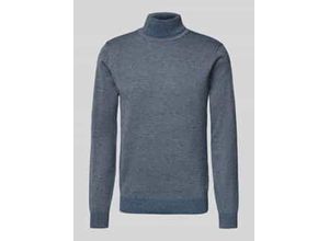 5715572675802 - Rollkragenpullover mit Teilungsnähten