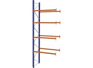 4061753298164 - eurokraft pro Palettenregal aus Stahl Anbauregal HxBxT 5250 x 1925 x 1100 mm 4 Fächer Feldlast 9700 kg