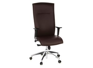 4260284080549 - Luxus Chefsessel MURANO 20 Leder mit Armlehnen (höhenverstellbar) hjh OFFICE