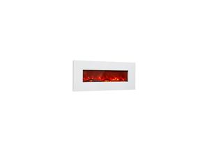 4060656161407 - Lausanne Long Elektrischer Kamin 1600W 2 Heizstufen 128 cm Weiß 4060656161407 - Lausanne Long Elektrischer Kamin 1600W 2 Heizstufen 128 cm Weiß