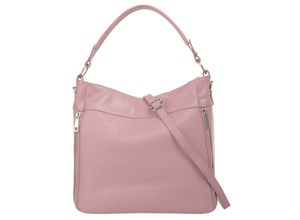 4260543048754 - Henkeltasche CLUTY Damen Gr B H T 35cm x 27cm x 9cm onesize lila (violett) Leder unifarben Taschen echt Leder Made in Italy