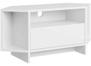 8683628018378 - TV-Schrank DECORTIE Viva TV Schrank weiß B957cm H453cm T354cm Spanplatte Schränke Einfache Montage Naturfreundlich Platzsparend