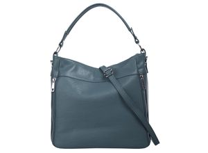 4260543045876 - Henkeltasche CLUTY Damen Gr B H T 35cm x 27cm x 9cm onesize blau (hellblau) Leder unifarben Taschen echt Leder Made in Italy