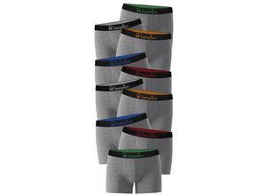 9010497264060 - 10er Pack Boxershorts   grau-melé   Größe L