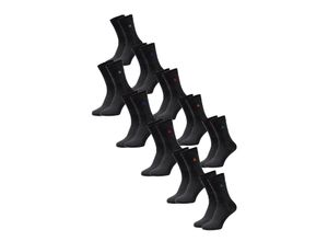 9010497263629 - 10er Pack Socken unisex   schwarz   Größe 39-42
