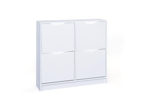 4010340190428 - Schuhschrank Schuhkipper Westphalen - 4 Klapptüren weiss 4010340190428 - Schuhschrank Schuhkipper Westphalen - 4 Klapptüren weiss