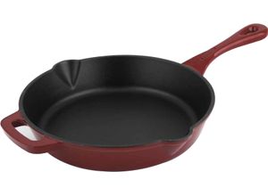 4029096078041 - Bratpfanne CARL SCHMIDT SOHN Alpen Pfannen Gr Ø 26 cm rot (dunkelrot) Bratpfannen Ø 26 cm Induktion