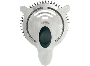0719812006413 - Seiher OXO GOOD GRIPS silber (silberfarben) Edelstahl Küchensiebe Cocktailsieb