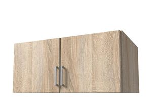 4038061113151 - Schrankaufsatz WIMEX Click braun (struktureichefarben hell) B90cm H42cm T56cm Kunststoff Möbelaufsätze Kleiderschrank-Zubehör Schrankaufsatz