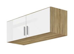 4038283925402 - Kleiderschrank-Aufsatz Celle - weiß - 91 cm - 39 cm - cm 540 - Sconto