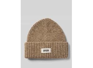 4064908858138 - Beanie aus Woll-Mix mit Label-Patch