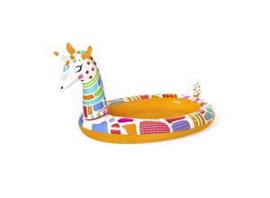 6942138968149 - Planschbecken Giraffe 266x157x127cm 220L Kinderpool mit Wassersprinkler - Bestway