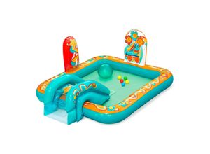 6941607368411 - Aufblasbares Spielpool Hippie 193x152x74 cm +2 Jahre Garten 53164