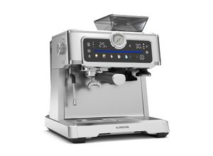 4060656535512 - GrandPresso Touch Espressomaschine 20 bar integriertes Mahlwerk Druckanzeige Milchschaum Edelstahl