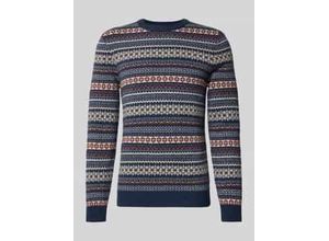 4069469893697 - Strickpullover aus Woll-Mix mit Rundhalsausschnitt