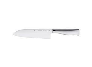 4000530676863 - Santokumesser Grand Gourmet grau (edelstahl) Gesamtlänge 32cm Klingenlänge 18cm Stahl Kochmesser Spezialklingenstahl Griff aus Cromargan Edelstahl Rostfrei 18 10