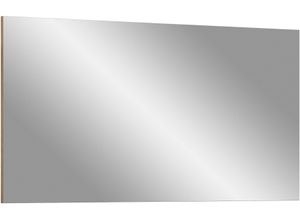 4069745397222 - Wandspiegel INOSIGN braun (evoke oak nachbildung) B120cm H64cm T2cm Spanplatte Spiegel Oran Spiegel Evoke Oak große Spiegelfläche rahmenlos