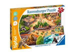 4005556001385 - Rav tiptoi Puzzle für kl Entdecker Zoo 00138 (00138) - Ravensburger