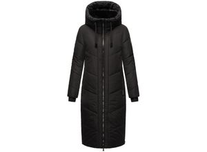 4059072425552 - MARIKOO Damen Winter Steppmantel Stepp Jacke Mantel Parka warm mit Kapuze Nadaree