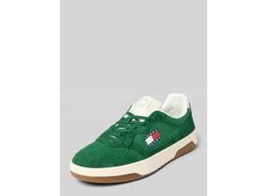 8721106388398 - Low Top Sneaker aus Veloursleder