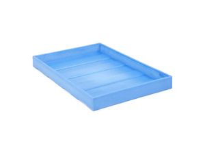 4260589113379 - PE-Flachwanne LxBxH 1660 x 1260 x 150 mm Auffangvolumen 300 l ohne Gitterrost kaiserkraft
