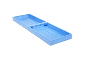 4260589113416 - PE-Flachwanne LxBxH 2610 x 895 x 150 mm Auffangvolumen 300 l ohne Gitterrost kaiserkraft