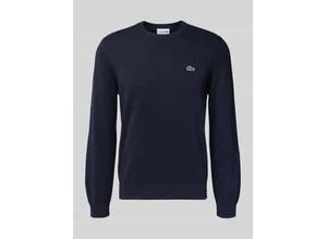 3617071766222 - Regular Fit Strickpullover aus Baumwoll-Mix