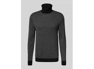 8721222350323 - Regular Fit Rollkragenpullover aus Baumwoll-Kaschmir-Mix
