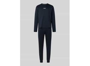 4063548283546 - Regular Fit Pyjama aus reiner Baumwolle Modell XMAS LONG SET