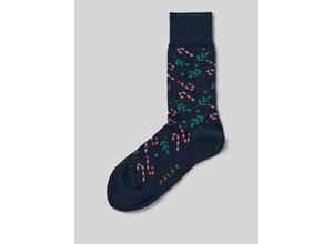 4067112825095 - Socken im Allover-Look Modell Gifts Blizzard