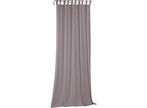 4004567433246 - Vorhang WIRTH Sunday lila Gardinen 175cm Schlaufen 142cm Baumwolle Polyester nach Maß B142cm H175cm 4004567433246 - Vorhang WIRTH Sunday lila Gardinen 175cm Schlaufen 142cm Baumwolle Polyester nach Maß B142cm H175cm