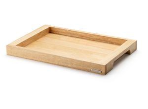 4017167340104 - Tablett CONTINENTA braun (holzfarben) B295cm H4cm L44cm Holzwerkstoff Tabletts Gummibaum