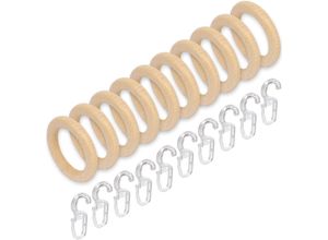 4016318028755 - Gardinenring Liedeco Gardinenstangen (Packung 10-St mit Faltenlegehaken) für Gardinenstangen Ø 28 mm braun|rot 4016318028755 - Gardinenring Liedeco Gardinenstangen (Packung 10-St mit Faltenlegehaken) für Gardinenstangen Ø 28 mm braun|rot