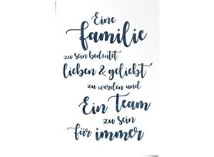 8714597567519 - Poster REINDERS Eine Familie ein Team weiß (farbe bild(er) weiß) B61cm H915cm Papier Bilder 8714597567519 - Poster REINDERS Eine Familie ein Team weiß (farbe bild(er) weiß) B61cm H915cm Papier Bilder