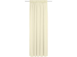 4004567427511 - Vorhang WIRTH Sunday beige (creme) Gardinen 385cm Multifunktionsband 142cm Baumwolle Polyester nach Maß B142cm H385cm 4004567427511 - Vorhang WIRTH Sunday beige (creme) Gardinen 385cm Multifunktionsband 142cm Baumwolle Polyester nach Maß B142cm H385cm