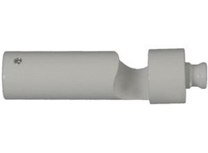 4016318203244 - Mehrfachverlängerung Power Gardinenstangenhalterungen Gr Länge 8 cm weiß Gardinenstangenhalter Gardinenstangenhalterungen für Gardinenstangen Ø 20 mm