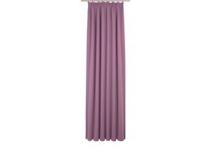 4004567501204 - Vorhang WIRTH Newbury Gardinen Gr 255 cm Kräuselband 130 cm lila (flieder) Kräuselband nach Maß