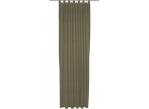 4004567376192 - Vorhang WIRTH Trondheim B braun Gardinen 365cm Schlaufen 132cm Polyacryl nach Maß B132cm H365cm