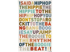 8714597581256 - Poster REINDERS Poster I said a HipHop Farbig - Hip-Hop Songtext Musik Bilder Gr B H 61 cm x 915 cm Musiker 1 St bunt (mehrfarbig) Poster