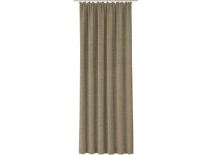 4004567393595 - Vorhang WIRTH Trondheim 328 g m² grau (taupe) B132cm H215cm Chenille Wohnzimmer Polyacryl Gardinen nach Maß