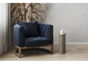 4063074442929 - Kerzenhalter KAYOOM Bodenkerzenständer Art Deco 185 Gr B H T 25 cm x 60 cm x 25 cm grau (taupe) Kerzenhalter