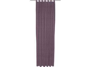 4004567389109 - Vorhang WIRTH Trondheim B lila (beere) Gardinen 315cm Schlaufen 132cm Polyacryl nach Maß B132cm H315cm