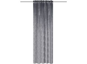 4056751484718 - Vorhang HEINE HOME grau Gardinen 245cm Multifunktionsband Multifunktionsband 135cm Polyester B135cm H245cm