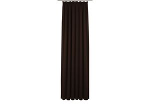 4004567500115 - Vorhang WIRTH Newbury braun Gardinen 265cm Kräuselband 130cm Baumwolle Polyester nach Maß B130cm H265cm