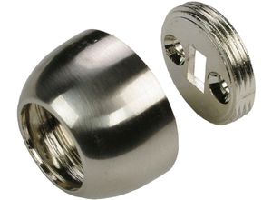 4016318294228 - Gardinenstangenhalter Wandlager Wandhalter für 20 mm Gardinenstangen France Gardinenstangenhalterungen Gr Länge 19 cm silberfarben (edelstahlfarben) Gardinenstangenhalter Gardinenstangenhalterungen Halter Träger für Stangen Rohre 20 mm