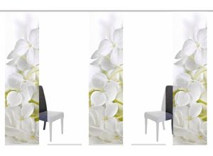 4056751137287 - Schiebegardine HOME WOHNIDEEN PADUA weiß B60cm H245cm Polyester Gardinen HxB 245x60 inkl Befestigungszubehör